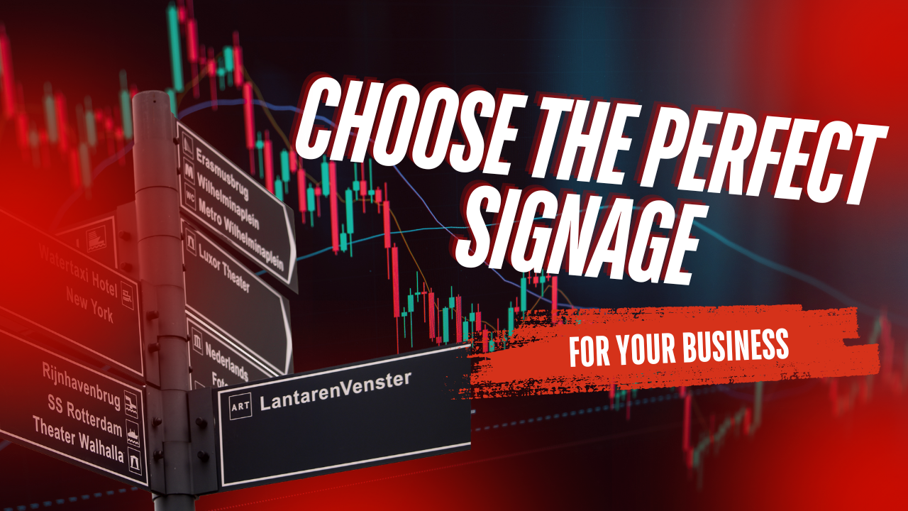 Choosing the Right Signage for Your Business Success - Vistacraft, INC.